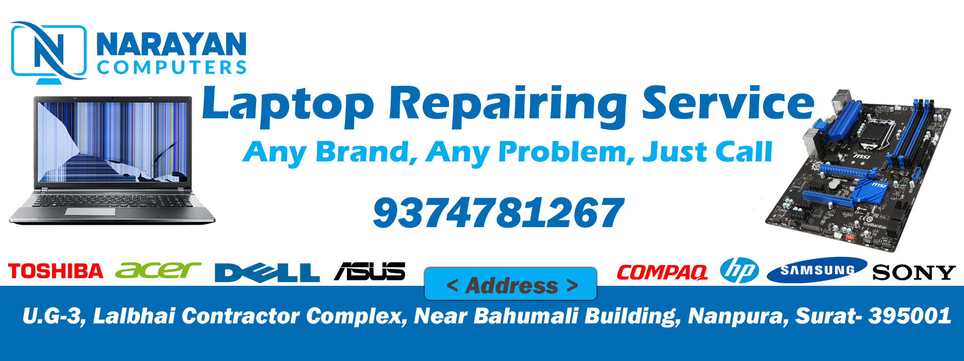 Narayan Computers| Computer Shop in Surat